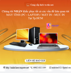 Bảng giá - Cửa hàng máy tính Minh Châu
